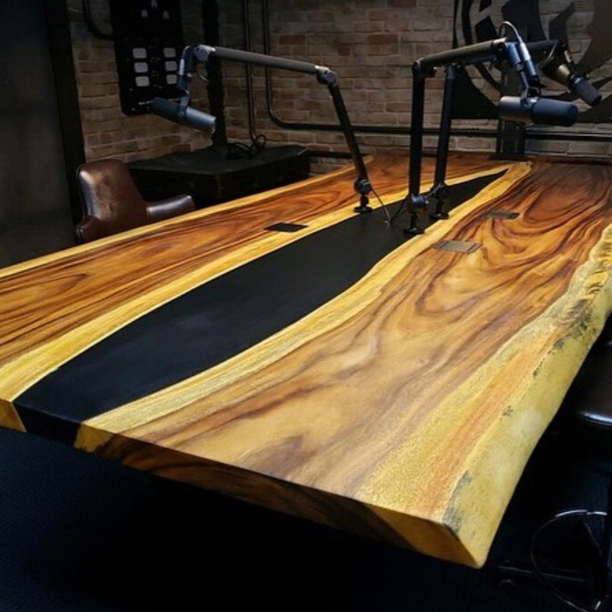 Handcrafted Rustic & Modern Live Edge Conference Tables – 1 of A Kind ...