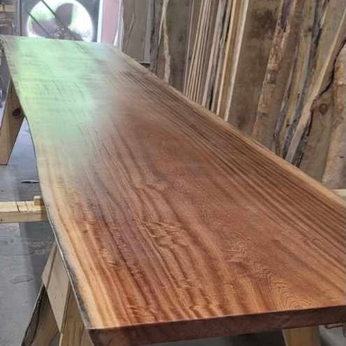 Mahogany Live Edge Slabs & Furniture – 1 of A Kind Live Edge Slabs