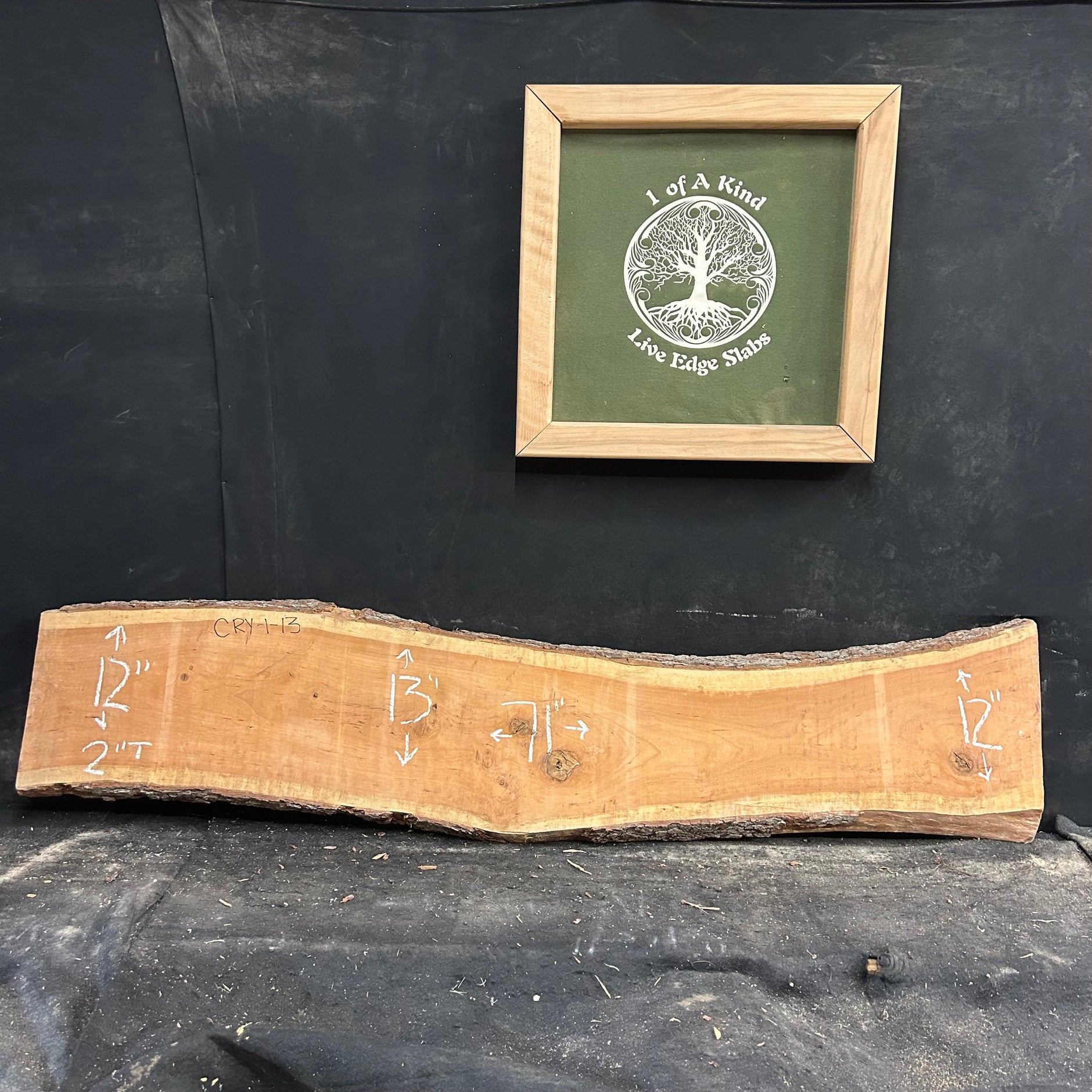Live Edge Slabs – 1 of A Kind Live Edge Slabs
