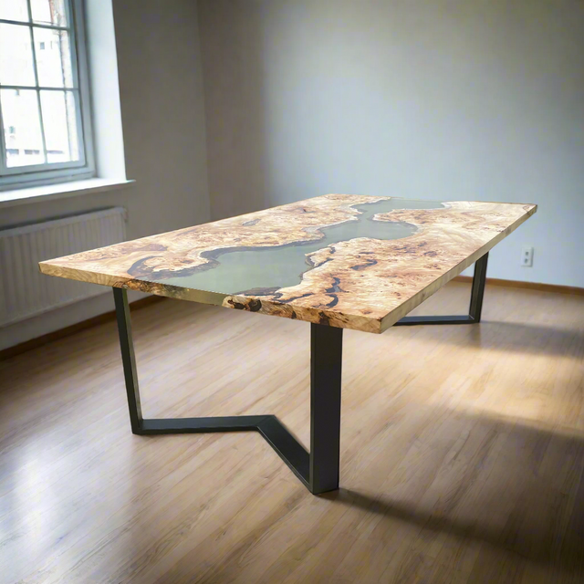 Handcrafted Rustic & Modern Live Edge River Tables – 1 of A Kind Live ...